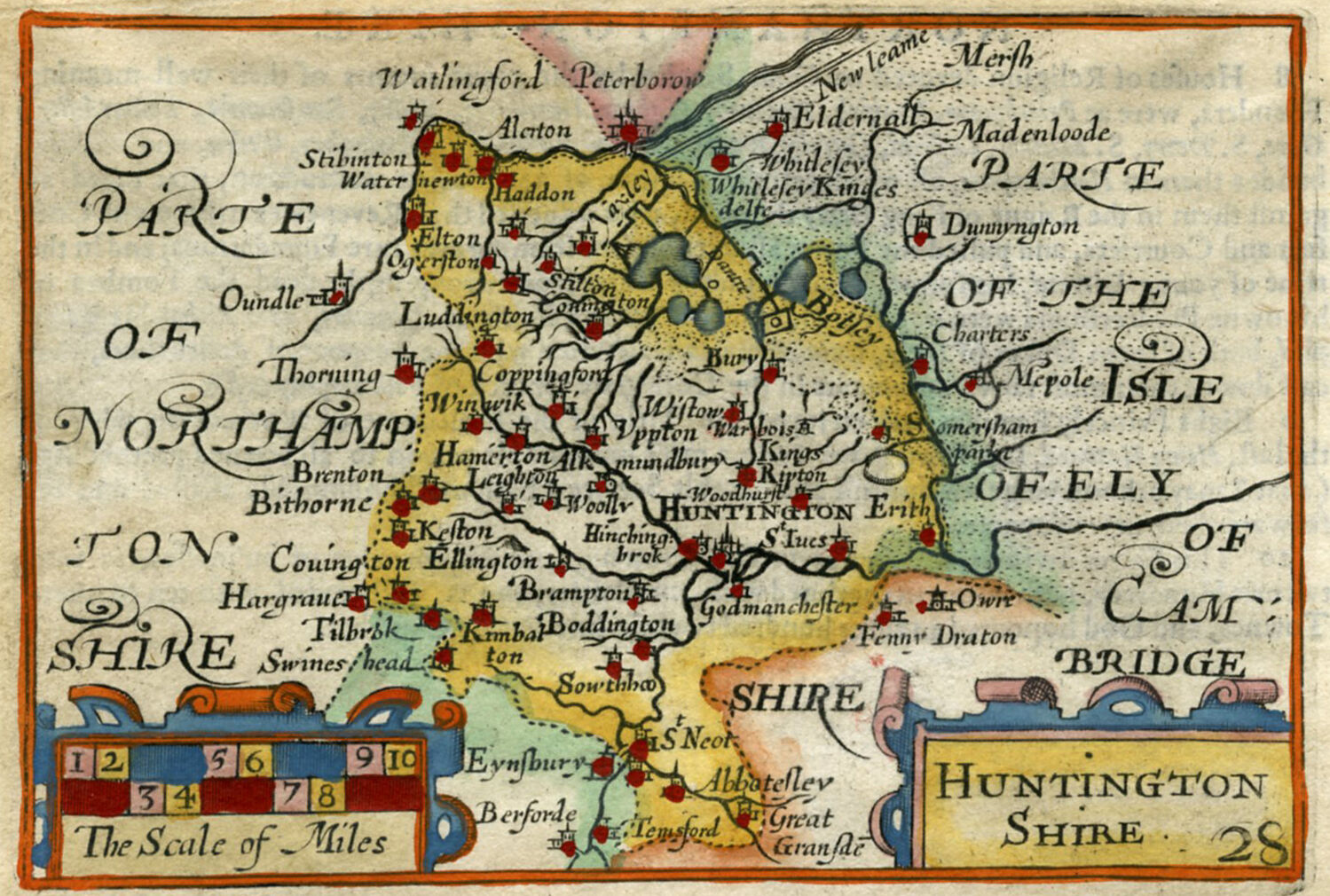Jonathan Potter: Map : Huntingdonshire