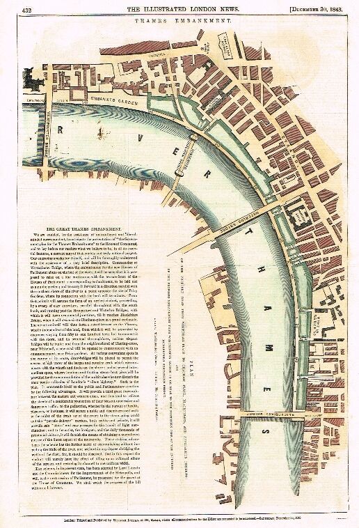 Jonathan Potter: Map : The Great Thames Embankment