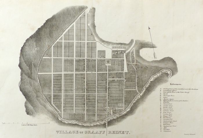 Jonathan Potter: Map : Village of Graaff Reinet.